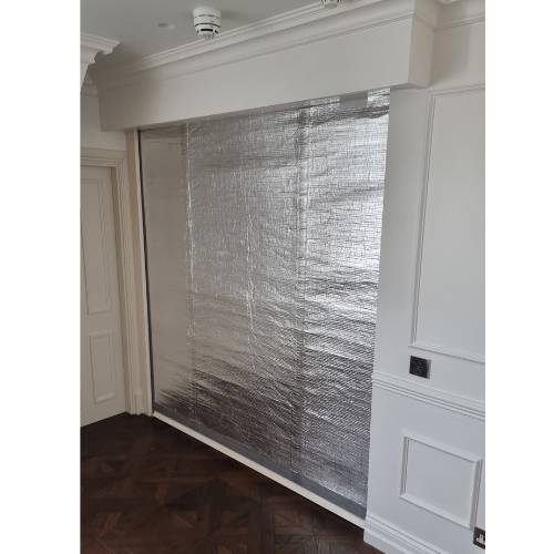 Vertical EW90 - 'Adexon-HFC1-EW90' - Fire Curtain | Adexon Fire & Smoke Curtains | NBS Source