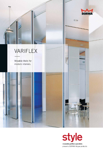 Dorma Variflex Moveable Wall | NBS Source
