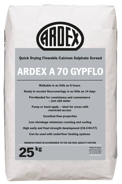 Bonded calcium sulfate-based screed systems | NBS Source