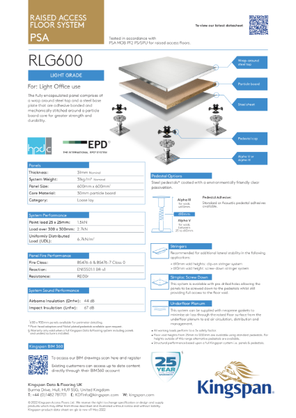 Attiro Magnetic Backed Timber Data Sheet | Kingspan Data & Flooring ...