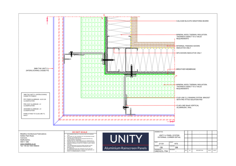 Unity A1 IL-T04 Technical Drawing | NBS Source