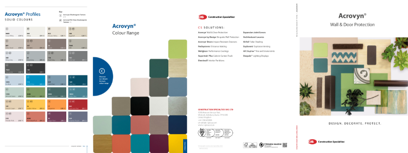 CS Acrovyn Wall & Door Protection 2022 | Construction Specialties (UK ...