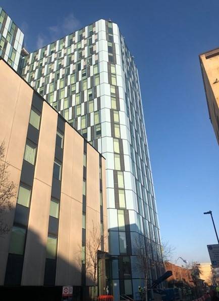 Bespoke powder coating colours made to replace glass panels ...