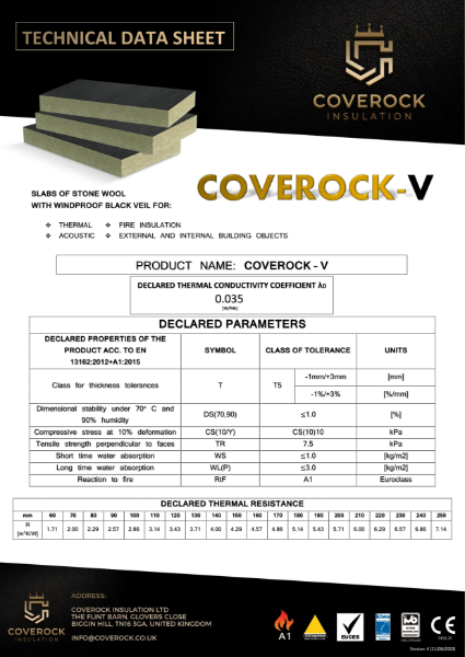 Coverock-V - Technical Data Sheet | NBS Source