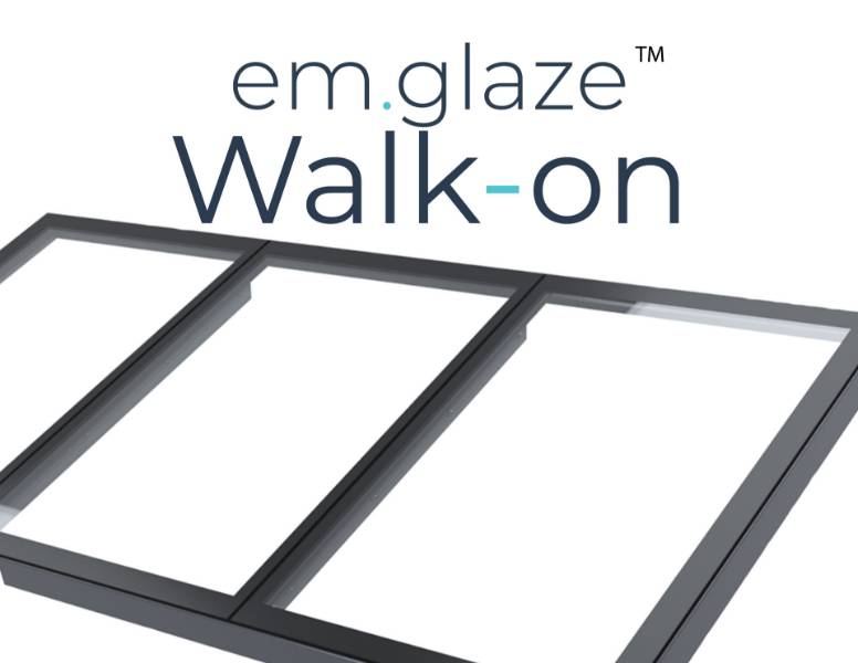 em.glaze™ Linked Glass Modules | Whitesales Rooflights | NBS Source
