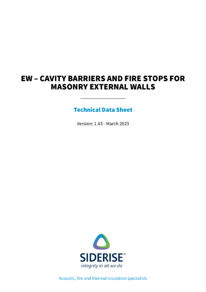 Siderise EW v1.43 Mar 2023 -Technical Datasheet | NBS Source