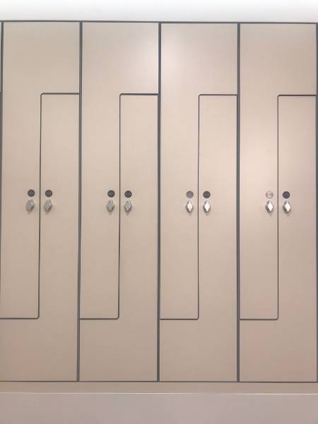 Z Lockers at Paddington Square, London | Helmsman | NBS Source