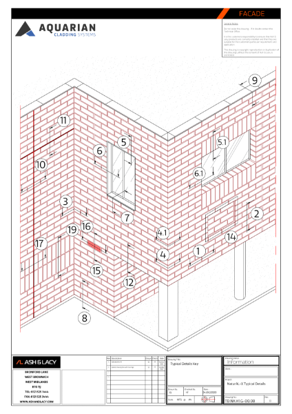 NaturAL-X Typical Detail Horizontal pdf | Aquarian Cladding Systems Ltd ...