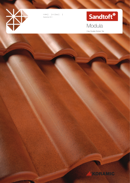 Modula clay double roman | Sandtoft Roof Tiles | NBS Source