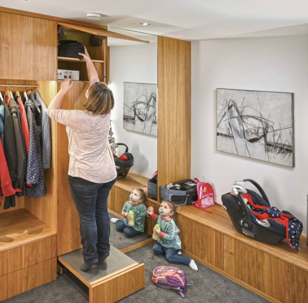 The SPACE STEP plinth solution - a hidden accessory | Blum UK | NBS Source