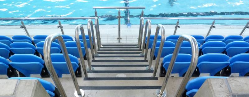 Grimsby Leisure Centre Swimming Pool Spectator Seating | CPS ...