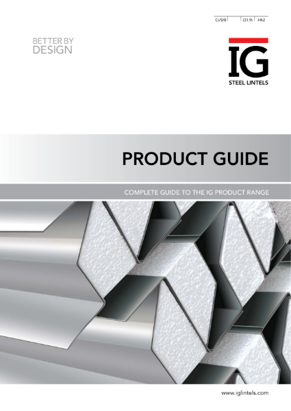 IG Lintels Product Guide | NBS Source