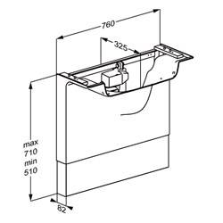 Adjustable Height MATRIX Powered Basin Unit R4827000 | Pressalit ...