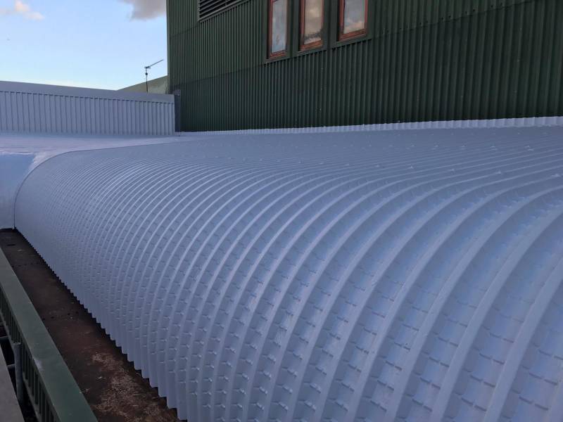 Elasto-Kote Pro commercial roof refurbishment | Liquid Roofing Systems ...