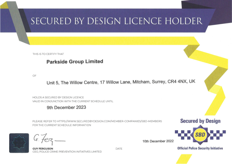 Secured By Design | Bailey Comar | NBS Source