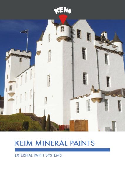 Keim Mineral Paints - Exterior Brochure | Keim Mineral Paints Ltd | NBS ...
