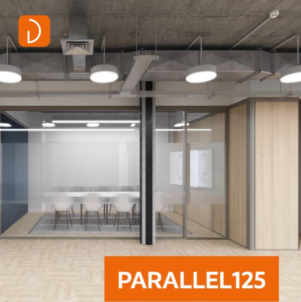 Parallel 100 Double Glazed Partition System | Radii | NBS Source