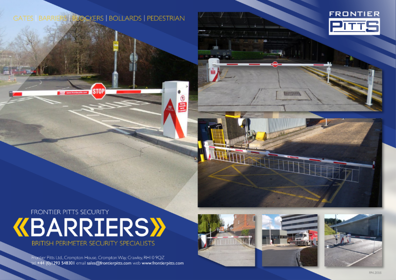 Automatic Security Barriers | Frontier Pitts Ltd | NBS Source