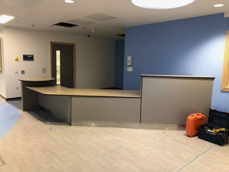 Reception Desks & Nurse Bases | Medspace Solutions | NBS Source