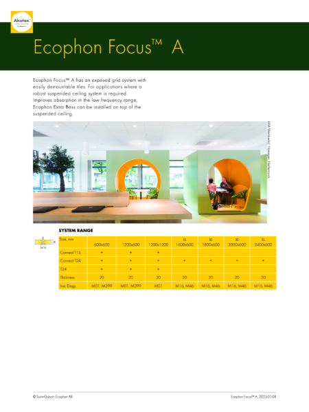 Data Sheet - Focus A | NBS Source