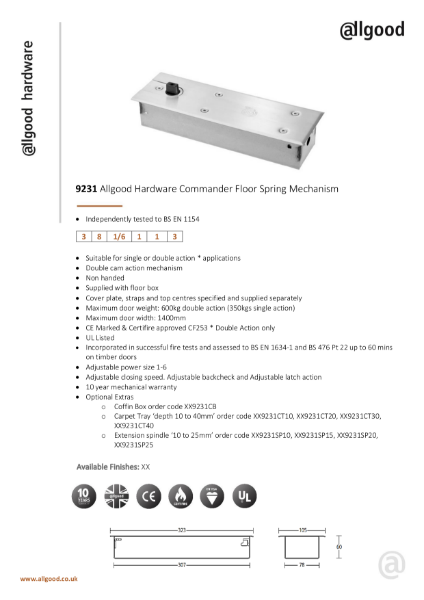9231-Datasheet Iss04 | NBS Source