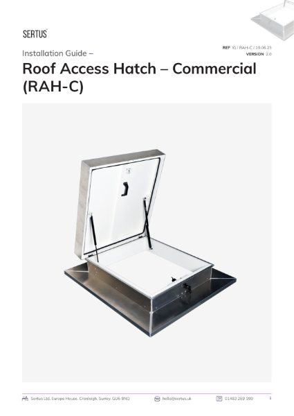 Sertus RAH-C Installation Guide | Sertus | NBS Source
