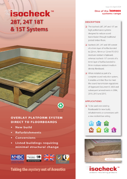 Isocheck 15T,18T,24T,28T - Data Sheet v3.5 | NBS Source