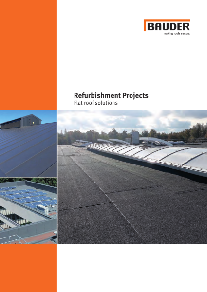 Refurbishment Flat Roof Solutions - Bauder brochure | Bauder Ltd | NBS ...
