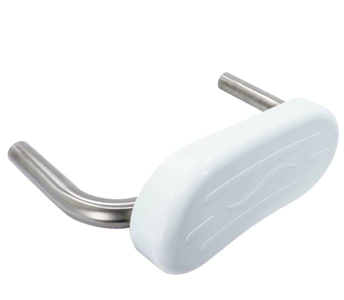 BC5064-10 Dolphin 200 mm Stainless Steel WC Seat Backrest with Pad ...