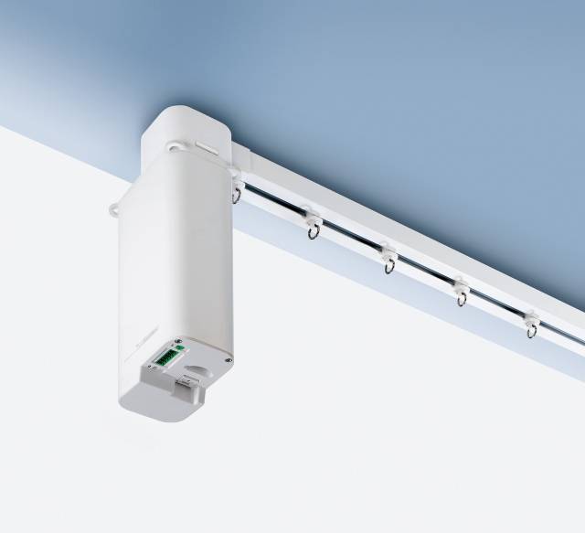 5600 Electric Curtain Track - Straight | Silent Gliss Ltd | NBS Source