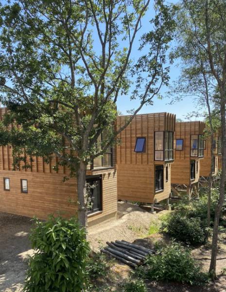 Flimwell Park - NORclad Lite treated British Larch, EuroClass B Fire ...