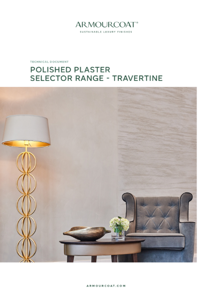 Armourcoat Polished Plaster Travertine - Technical Document | NBS Source
