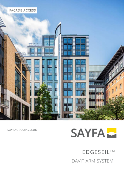 Brochure - EdgeSeil Davit Arm System | NBS Source