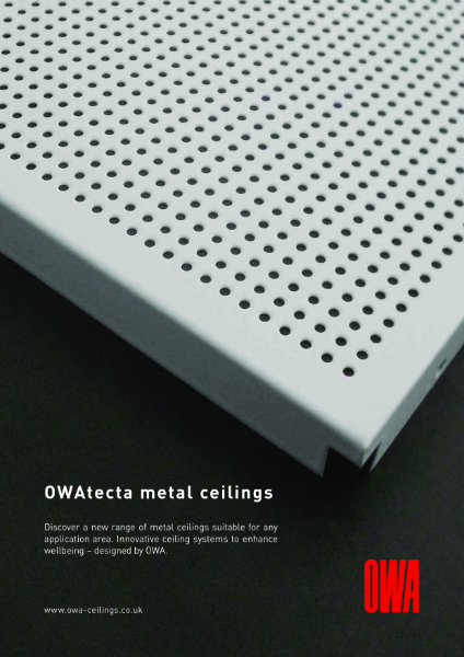 OWAtecta metal ceilings | OWA (UK) Ltd | NBS Source