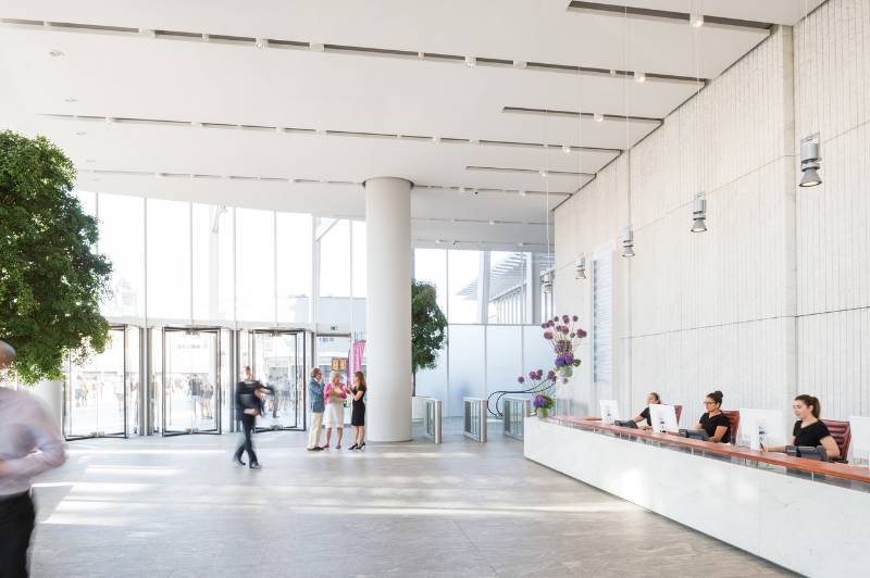 The Shard, main reception | BASWA acoustic AG | NBS Source