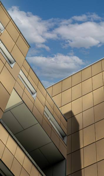 Rainscreen Cladding (Aluminium) - Face-Fix System | Maple Sunscreening ...