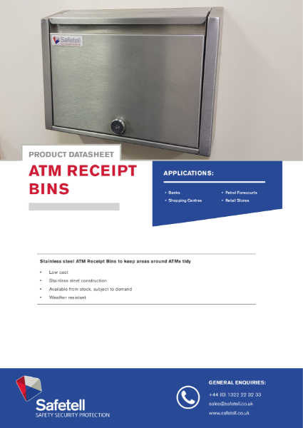 ATM Receipt Bins | NBS Source