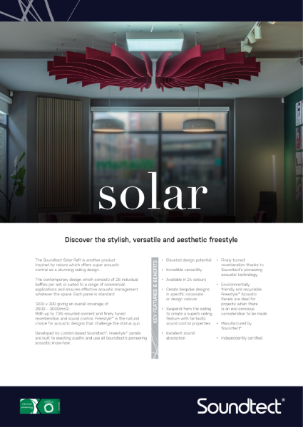 Solar Spec Sheet | NBS Source