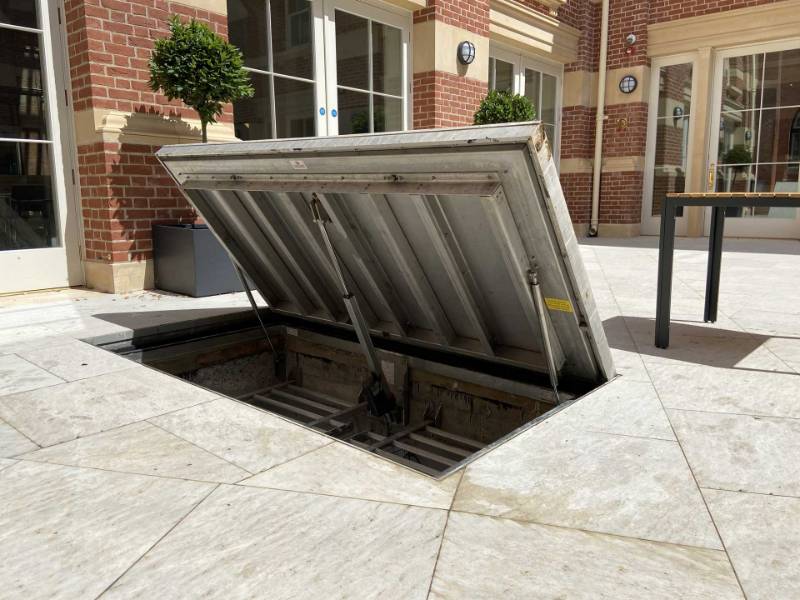 Floor Access Door with Recessed Lid | Surespan | NBS Source