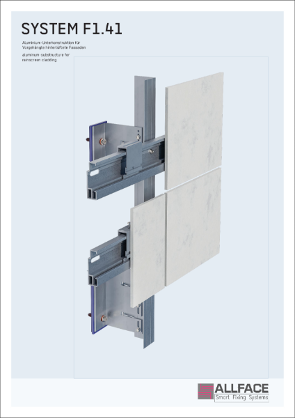 Allface System Details - F1.41 | RCM - Roofing and Cladding Materials Ltd | NBS Source