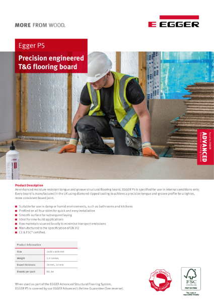 EGGER (UK) Ltd | Literature | NBS BIM Library