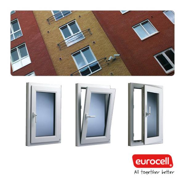 PVC-U Vertical Sliding Sash Windows | Eurocell plc | NBS Source