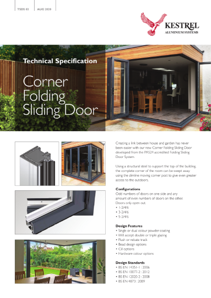 Kestrel Corner Folding Sliding Door System | Kestrel Aluminium Systems ...