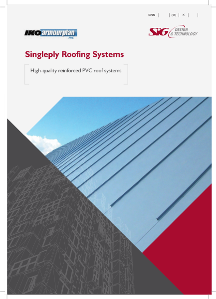 SIG Armourplan P PVC Single Ply Membrane Mechanically Fixed Warm Roof ...