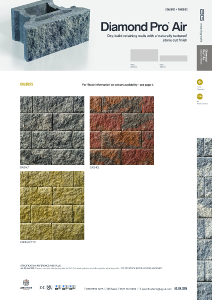 Diamond Pro® Air Datasheet | AG Paving and Building Products Ltd | NBS ...