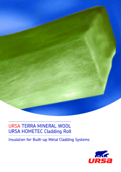 URSA HOMETEC CLADDING ROLLS Technical Brochure | NBS Source