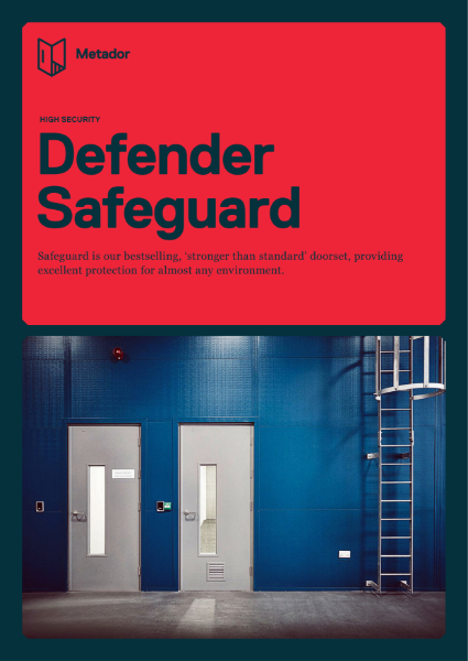 Defender Safeguard - Steel Doorset | Metador | NBS Source