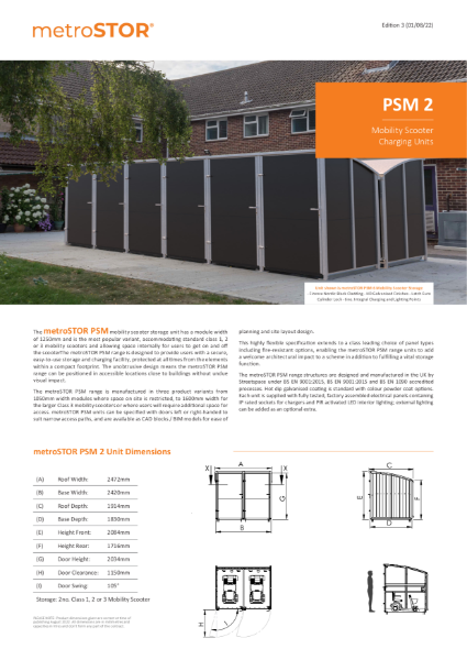 PSM 2 Data Sheets | NBS Source