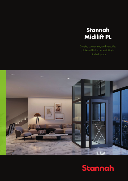 Stannah Midilift PL platform lift brochure | NBS Source