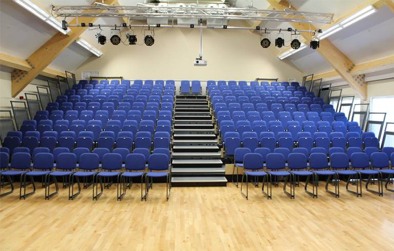 Speyside High School - Retractable Seating | Audience Systems Ltd | NBS ...
